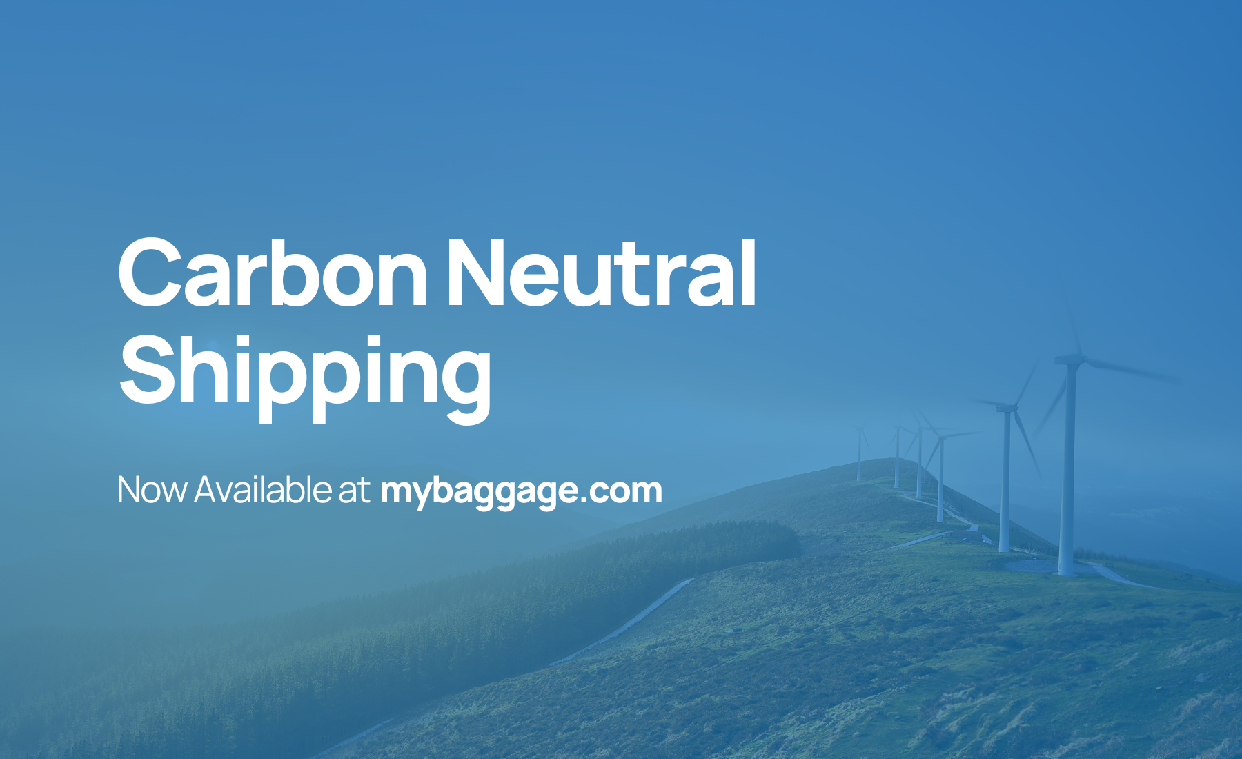 Carbon Neutral Shipping | My Baggage Carbon Neutral Shipping | My Baggage